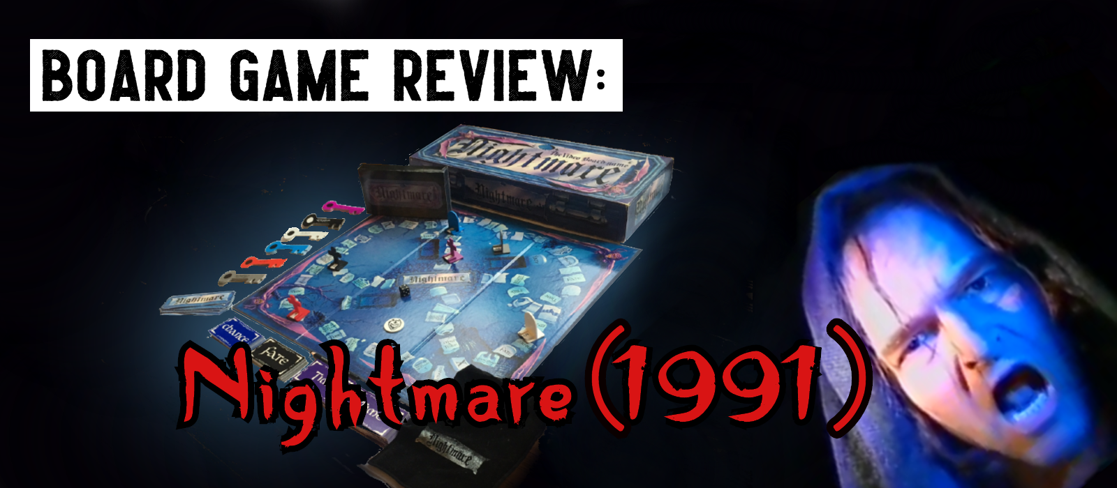 Board Game Review – Nightmare ‘The Video Board Game’ (1991) – Dougie ...